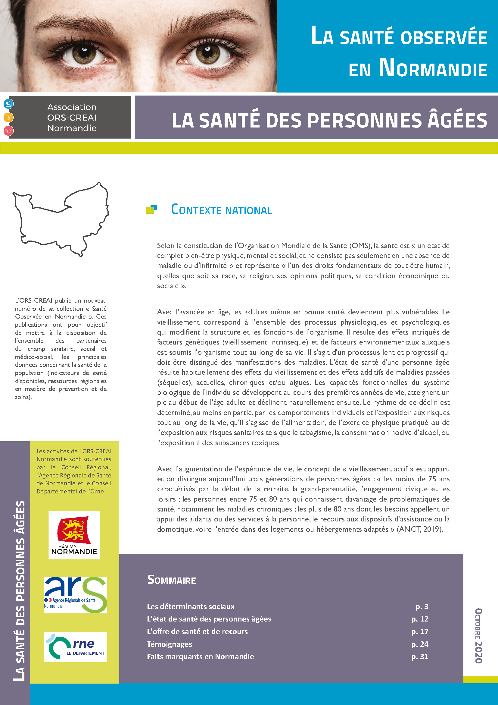 La santé observée en Normandie – La santé des personnes âgées ...