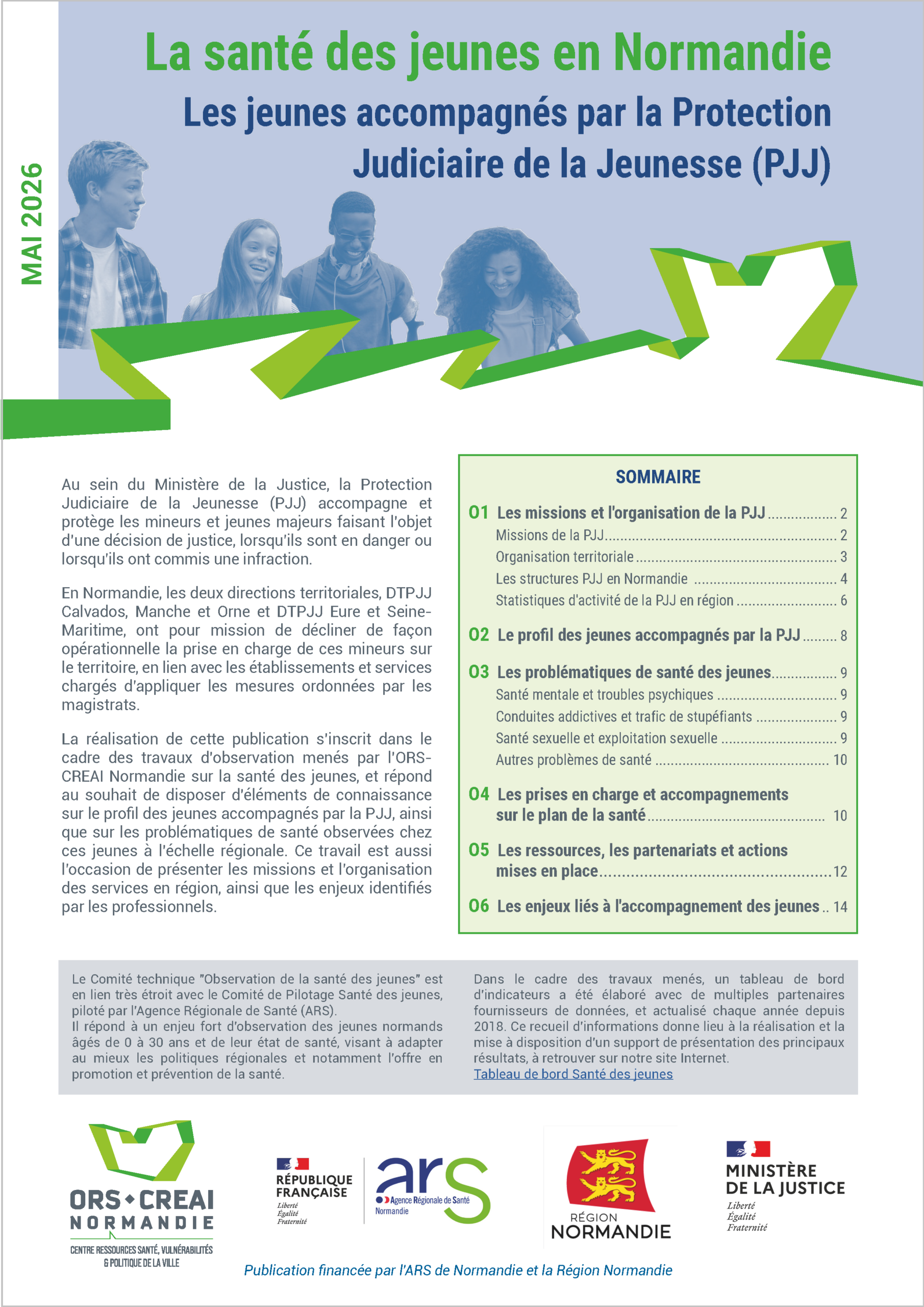 La santé des jeunes accompagnés par la Protection Judiciaire de la ...